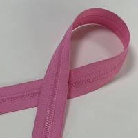 China Structurally Stable #3 Pink Plastic Zipper Detachment Resistant 30cm for Bags and Apparel for sale