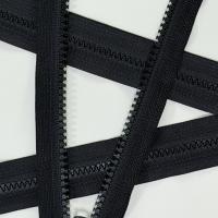 China Rust Resistant #5 Plastic Zipper 100% Metal Free Self Lubricating for Jackets Bags for sale