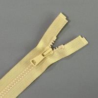 China Yellow Durable Resin Plastic Zipper #5 Rust Moisture Resistant for sale