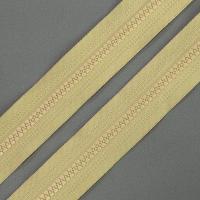 China Yellow Durable Resin Plastic Zipper #5 Rust Moisture Resistant for sale