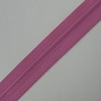 China Eco Friendly Pink #5 Plastic Zippers Without Harmful Heavy Metals for sale