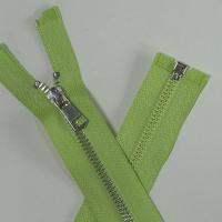 China Sturdy Dual Colored Plastic Zippers #3 Reversible Open Ended Zip for sale