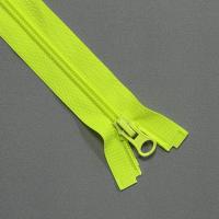 China #5 Fluorescent Green Nylon Open Ended Zip Washable Highly Flexible for sale