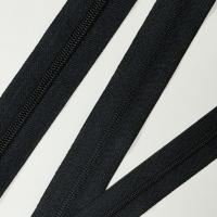 China Smooth Soft #3 Nylon Zipper Lamination Vacuum Plating Deformation Resistant for sale