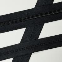 China Eco Friendly #5 Nylon Zipper with Cotton Yarn Tape 100cm Length for sale
