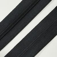 China Eco Friendly #5 Nylon Zipper with Cotton Yarn Tape 100cm Length for sale