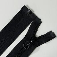 China Customizable #8 Black Nylon Zipper Rich Colors Smooth operation for sale