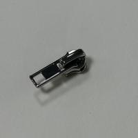 China Durable #3 Auto Lock Zipper Head Replacement Metal Slider Standard Pull Tab for sale