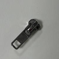 China #5 Auto Lock Slider Metal Zipper Pull Tab High Strength Deformation Resistant for sale