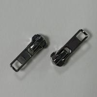 China #5 Auto Lock Slider Metal Zipper Pull Tab High Strength Deformation Resistant for sale