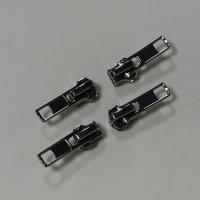 China #5 Auto Lock Slider Metal Zipper Pull Tab High Strength Deformation Resistant for sale