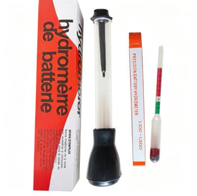 China Automotive Battery Electrolyte Hydrometer with 1.100–1.300 Specific Gravity Range for sale