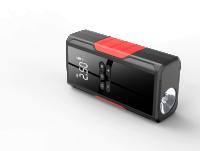 China 39800mAh 1800A 12V Car Jump Starter with 60W Tire Inflator for sale