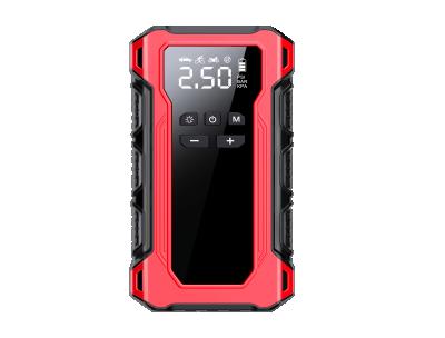 China 12V 1800A Compact Emergency Jump Starter with 72W Digital Air Compressor for sale