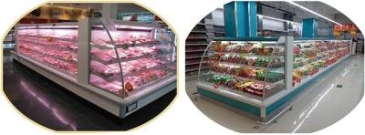 China Grab&Go Case Cake Display Case  Semi-vertical multidecks for pie cake dessert for sale