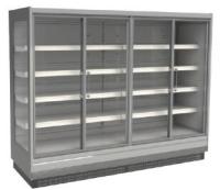 China Upright Glass Door Cooler  R404A Remote type 2/3/4/5 doors for sale