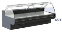 China Grocery refrigerated meat display case 182L 273L Supermarket Convenience Store for sale