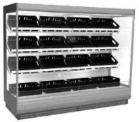 China Remote Type Fruit Vegetable Open Merchandiser Open Display Case for sale