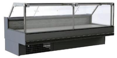 China DC2 Pissa Cheese Salad Meat Seafood Deli Display Case R290 box type for sale