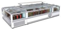 China Air Cooling Supermarket Island Freezer  ultra-large display area 600L-1150L for sale