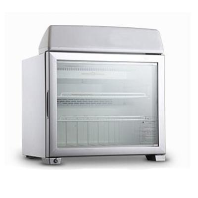 China 49L Ice Cream Commercial Glass Door Freezer R134a R600a for sale