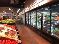 China 4/5/6 Door Commercial Glass Door Freezer Glass Door Cooler Supermarket High End for sale