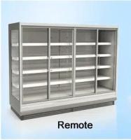 China Cabinet Remote Type Upright Glass Door Freezer Multideck for sale