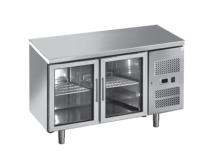 China Stainless Steel Glass Door Freezer for sale