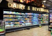 China Open Display Fridge R290 5 Layers Remote for sale