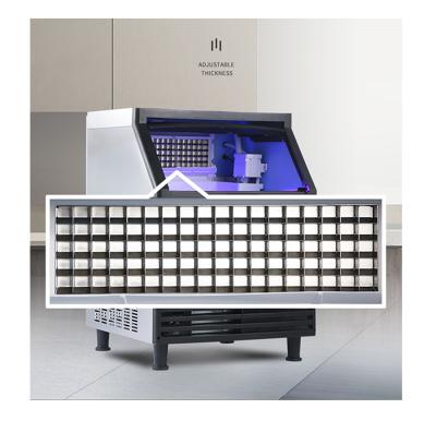 China SK-210P Vertical Ice Cube Machine Small Commercial Bar KTV Fast High Ice Storage for sale