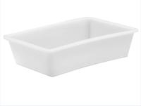 China Plastic Rectangular Kindergarten Toy Storage Box Basket Supermarket Dried Fruit Box Sorting Basket for sale
