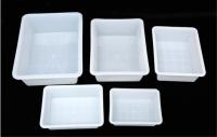 China Rectangular Plastic Supermarket Kindergarten Storage Box Thickened Fresh Box Basket for sale