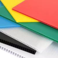 China Plastic Honeycomb Board PP Core Flute Sheets for sale