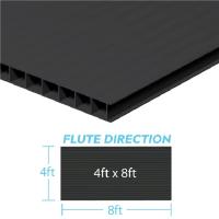 China Polypropylene Material 4x8 Coroplast Sheets for sale