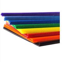 China PP Fluted Hollow Board Plastic Honeycomb Panel for sale