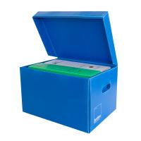China Polypropylene Stacking Corex Bins Corflute Archive Boxes for Packing for sale