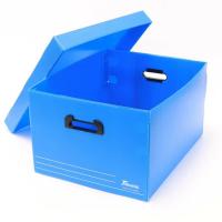 China Corrugated Polypropylene PP Plastic Archive Storage Box for sale