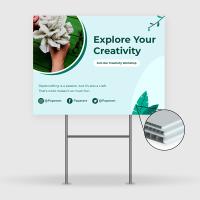 China PP Corflute Plastic Signs 1200x 1800mm 600x 800mm for sale