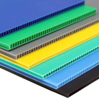 China 4x8 Polypropylene Plastic Corrugated Hollow Board for Wall & Floor Protection for sale
