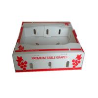 China Corrugated PP Plastic Storage Tray for Fruit Vegetables Food Using for sale