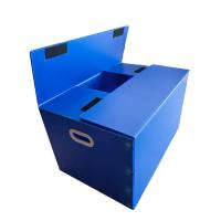 China Polypropylene Corrugated Carton Plastic Sheets Coroplast Packing Box for sale