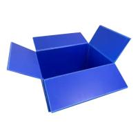 China Polypropylene Corrugated Carton Plastic Sheets Coroplast Packing Box for sale
