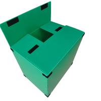 China Polypropylene Corrugated Carton Plastic Sheets Coroplast Packing Box for sale