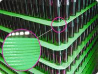 China 1300x 1100mm 1200x 1000mm Edge Sealed Round Corners PP Corrugated Plastic Dividers Corflute Layer Pads for sale