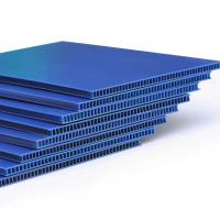 China Corrugated Plastic Cardboard Polypropylene Layer Pad Sheets for Glass Bottle Beverage Pallet Divider Board for sale