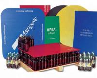 China Sealed Corrosion Resistant Polypropylene Corrugated Plastic Layer Pads for Beverage Can for sale