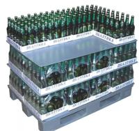 China High Strength Corrugated Plastic Layer Pads Coroplast Bottles Separators for sale