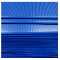China 1200 x 1000mm Plastic Polypropylene Corrugated Layer Pads with All Closed Sides and Round Corners for sale