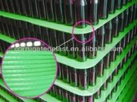 China Corrugated Plastic Polypropylene Layer Pad with All Sealed Sides and Round Corners for sale