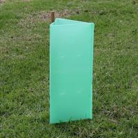 China UV Protection PP Fluted Corrugated Plastic Tree Guards Corflute Plant Shelters for sale